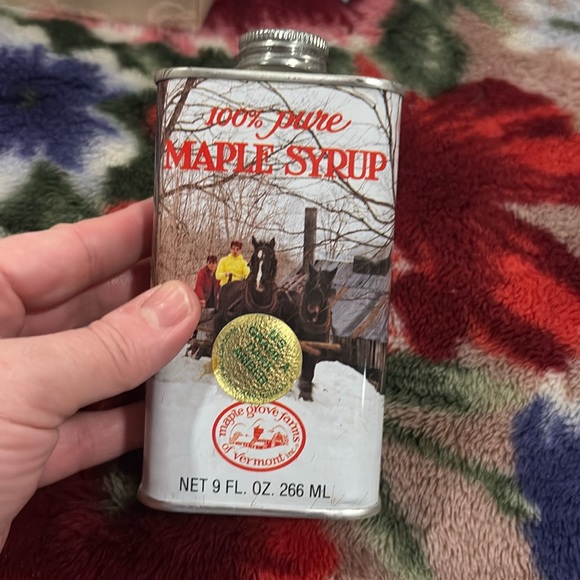 Maple Syrup Tin Can - Empty | Accents | Pure Maple Syrup Tin Can Empty ...